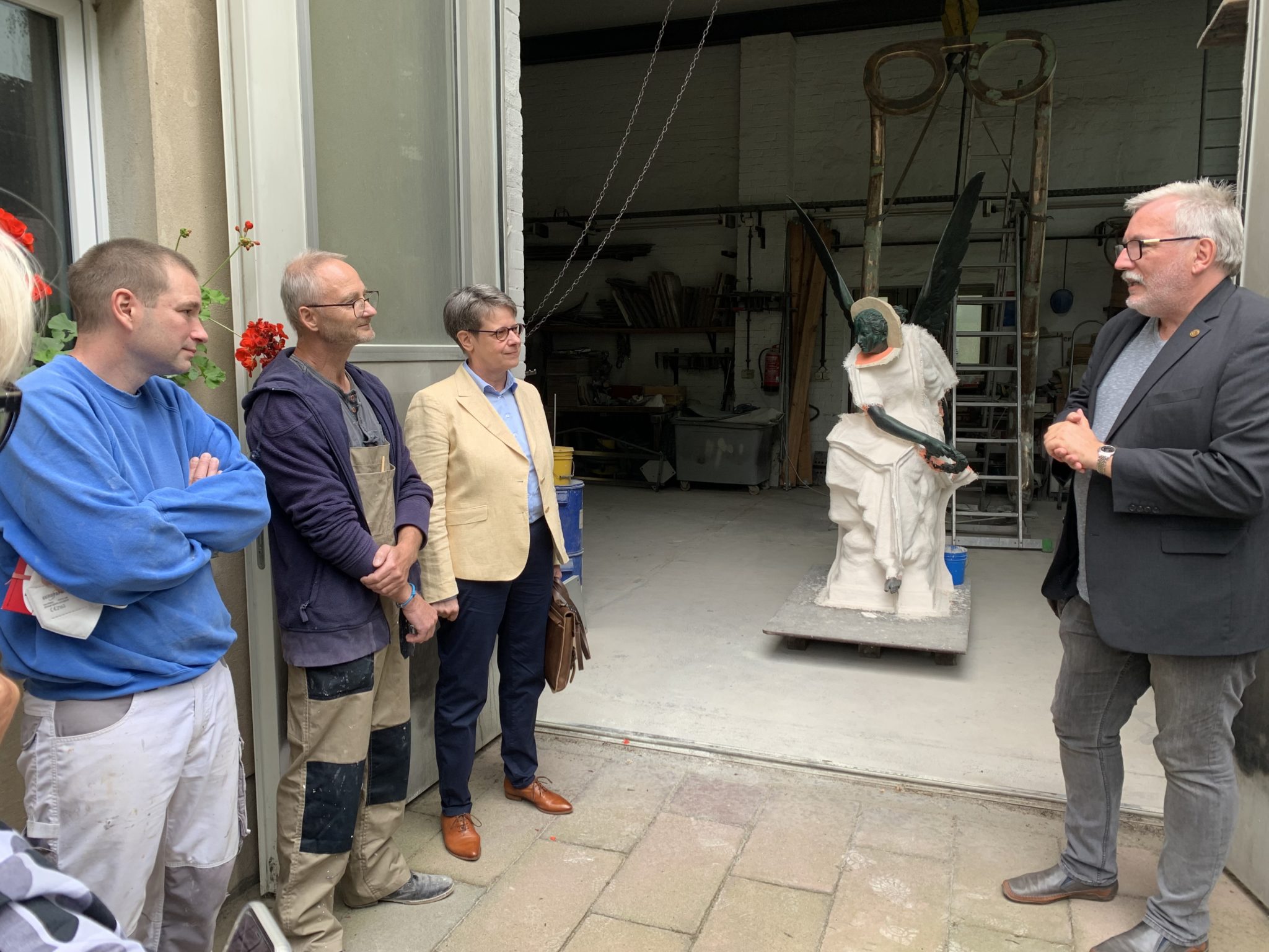 Die dritte Viktoria für den Burggarten nimmt Form an | SN-AKTUELL